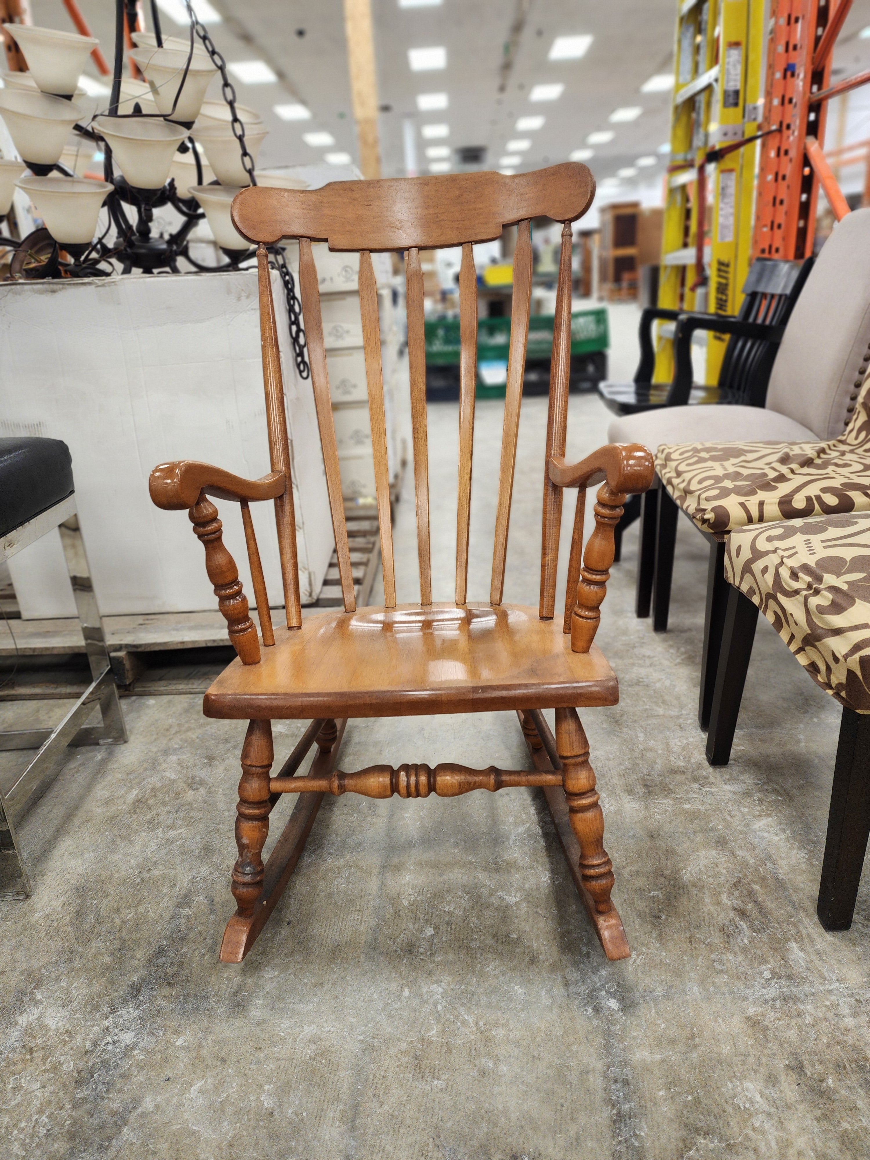 Wooden Rocking Chair – Habitat ReStore GTA