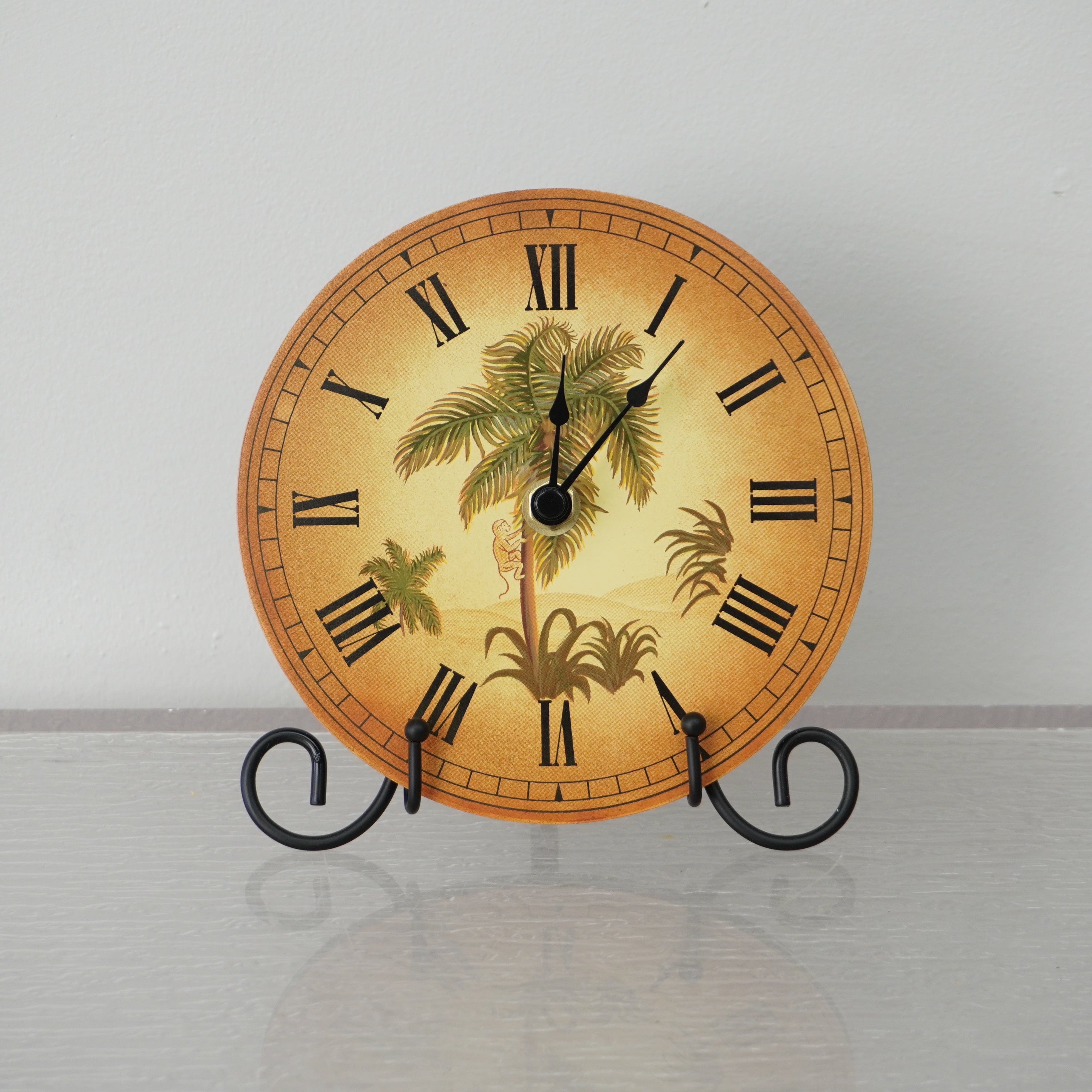 6-inch W Coconut Tree Table Clock – Habitat ReStore GTA