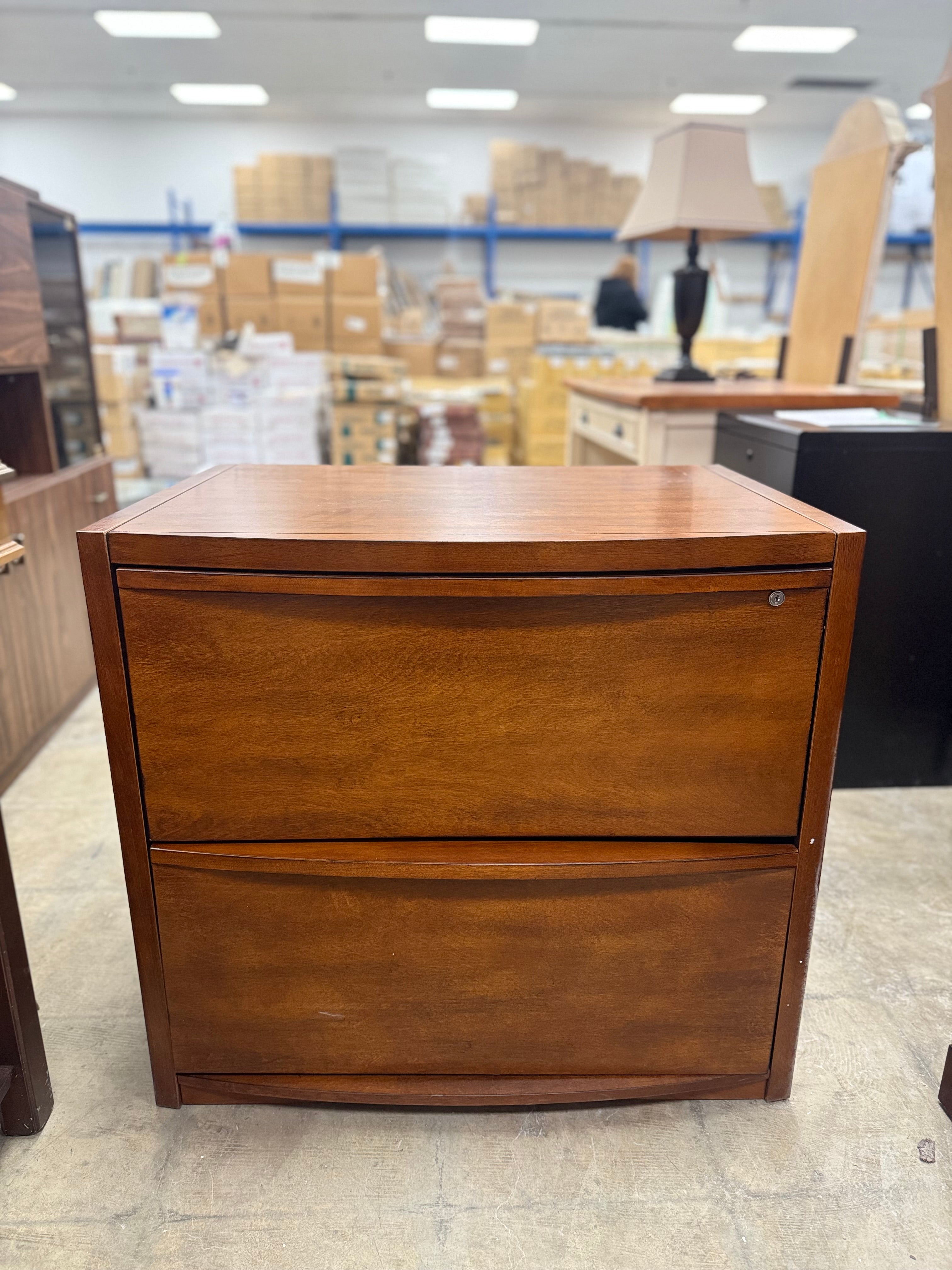 Light Brown Wooden Filing Cabinet – Habitat ReStore GTA