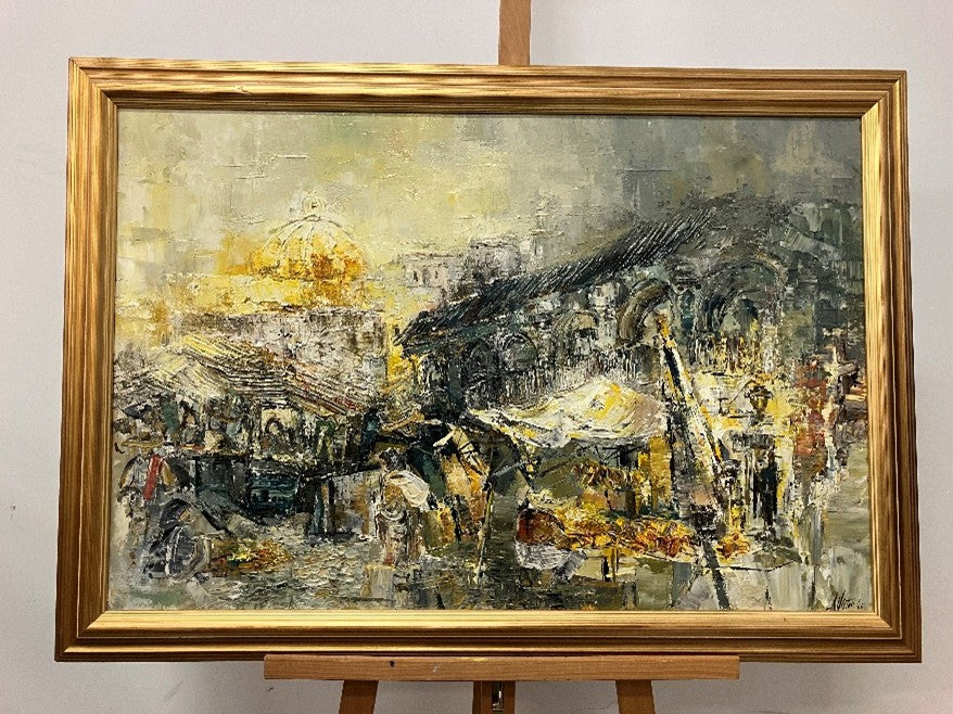 Artwork - William Allister - City Scene – Habitat ReStore GTA