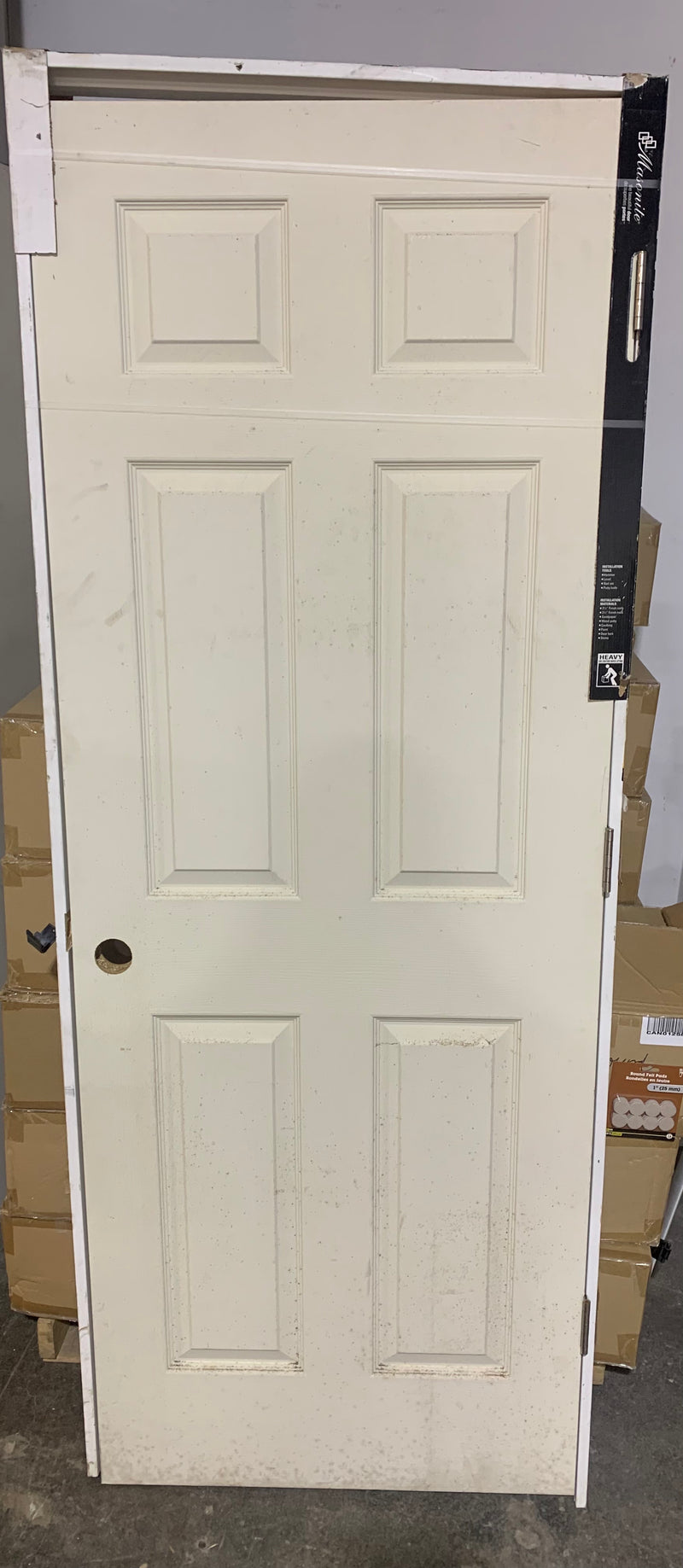 Masonite 30-inch x 78-inch x 4 9/16 Prehung Interior Door LH – Habitat ...