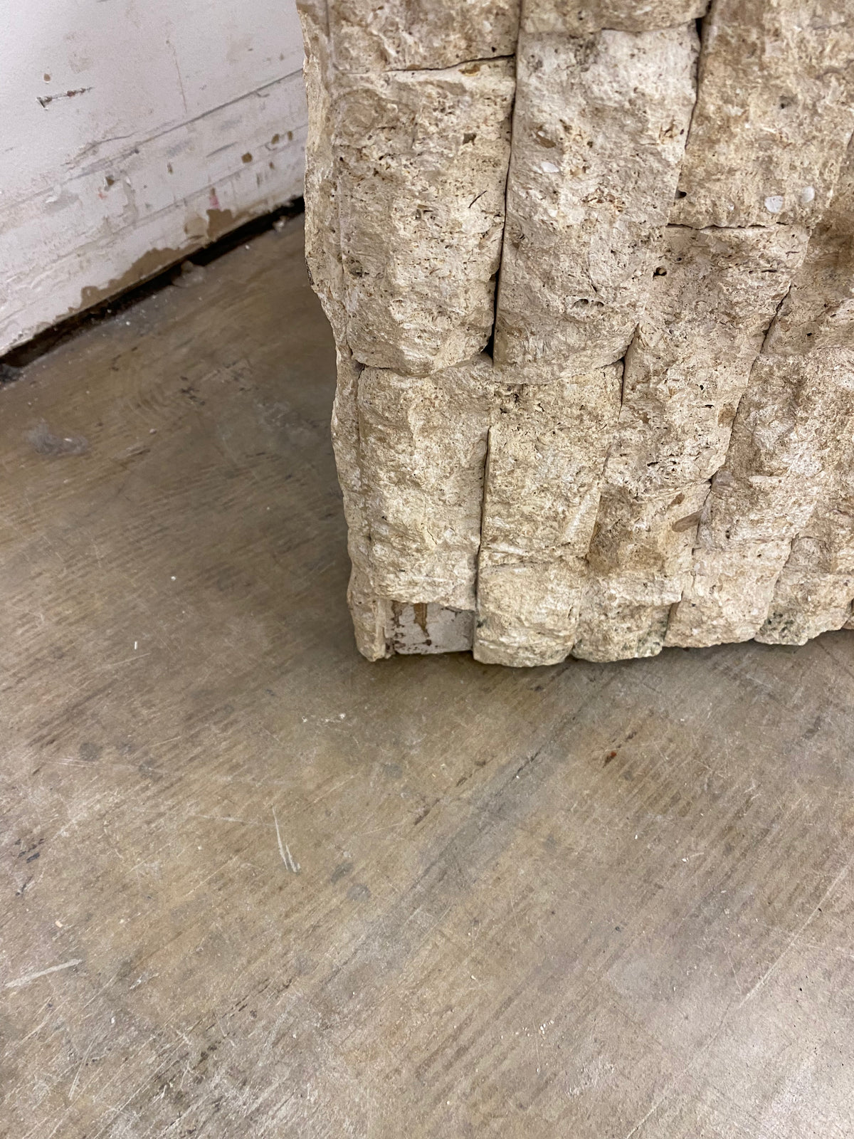 Vintage 1980's Wedge Shaped Tessellated Stone Coffee Table – Habitat ...