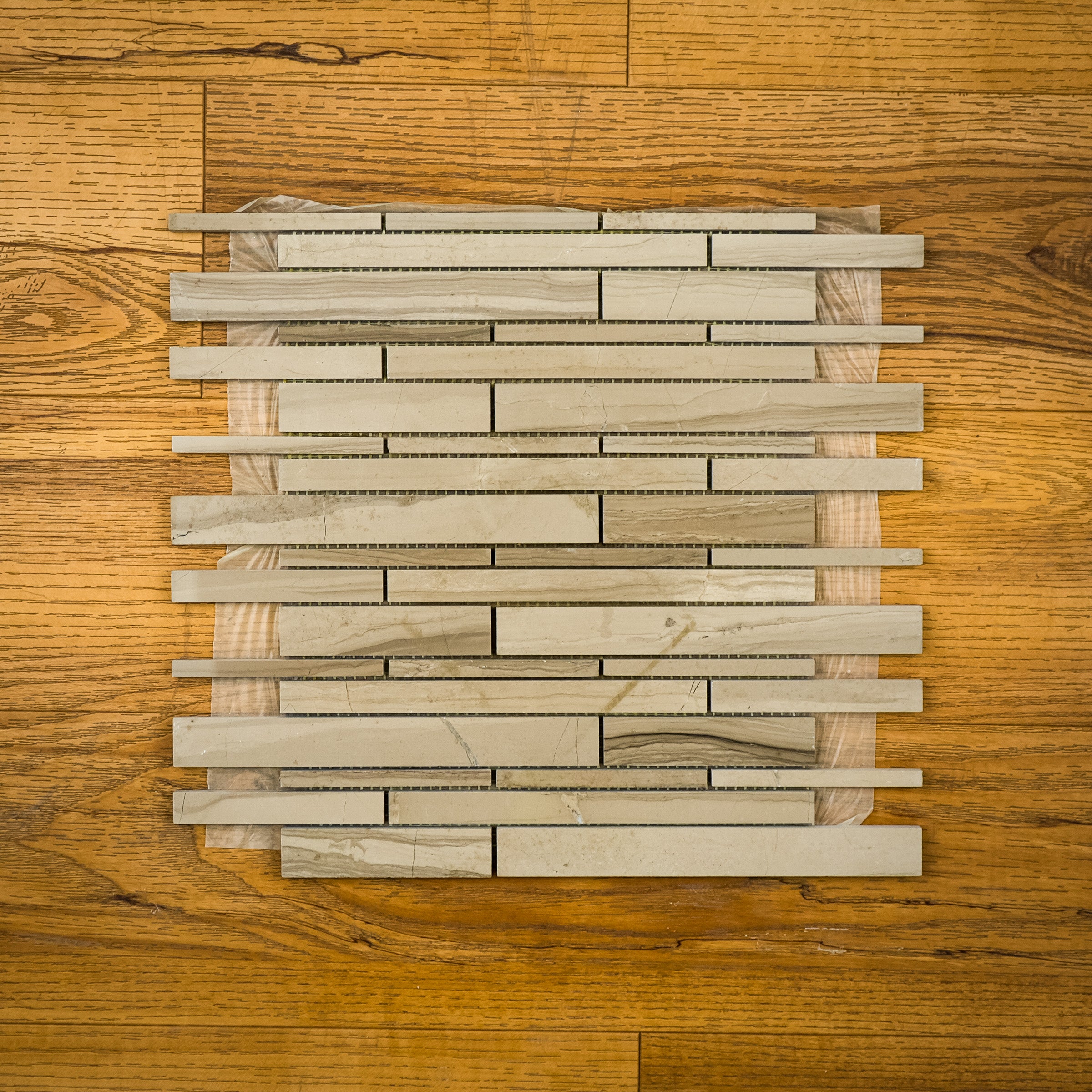 12" x 12" Athens Grey Marble Mosaic Tile - 6 sq. ft. (6 per box ...