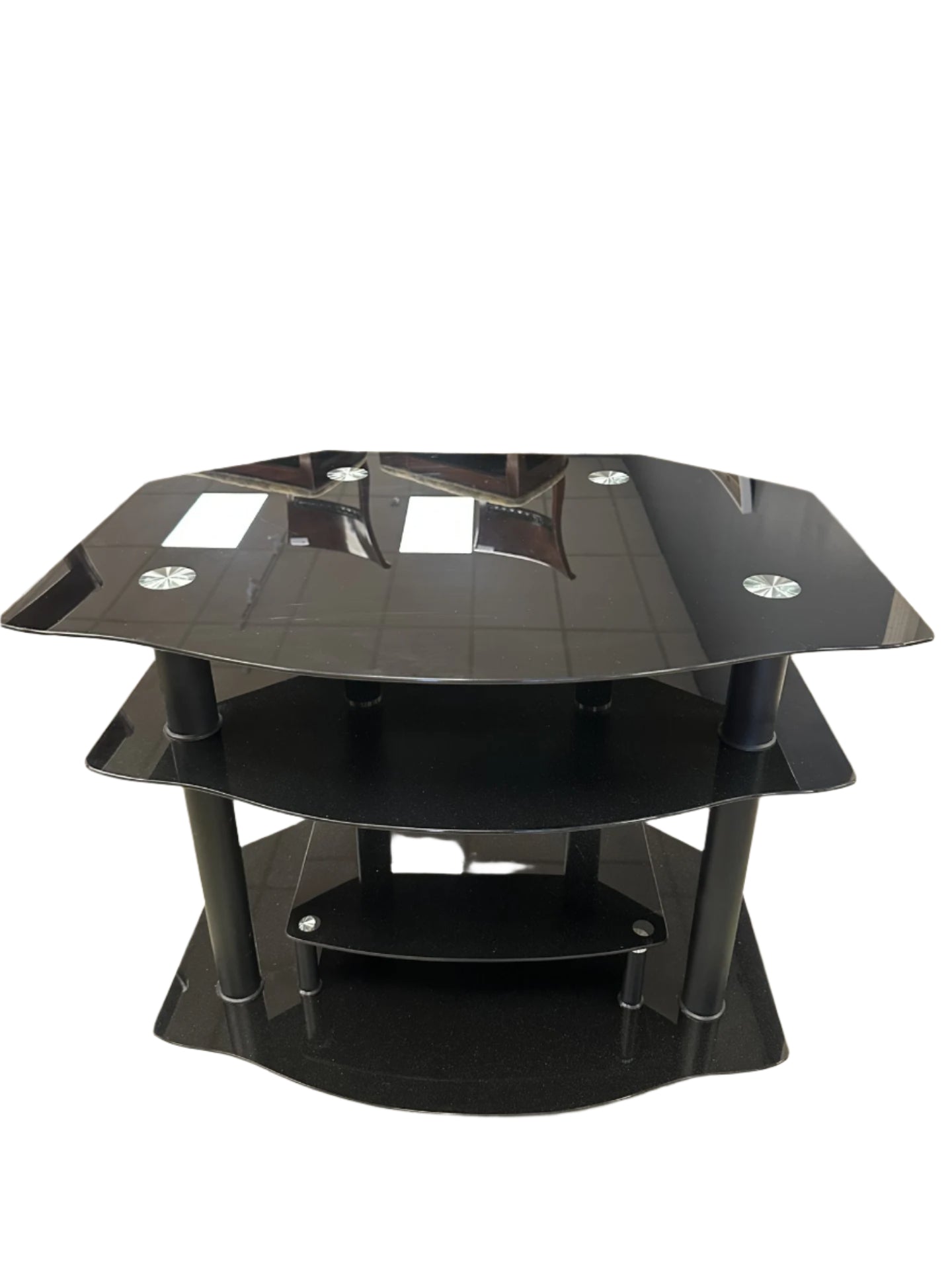 3 Tier Glass Tv Stand – Habitat ReStore GTA