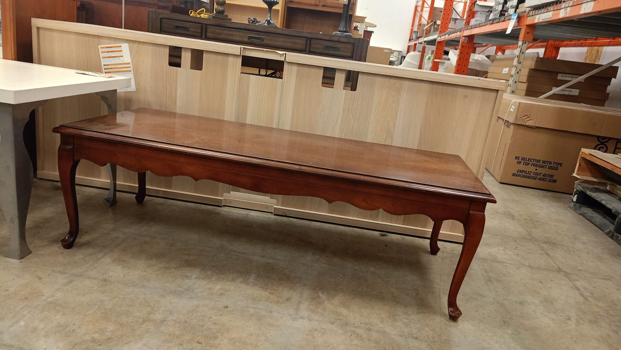 Rectangular Mahogany Coffee Table – Habitat ReStore GTA
