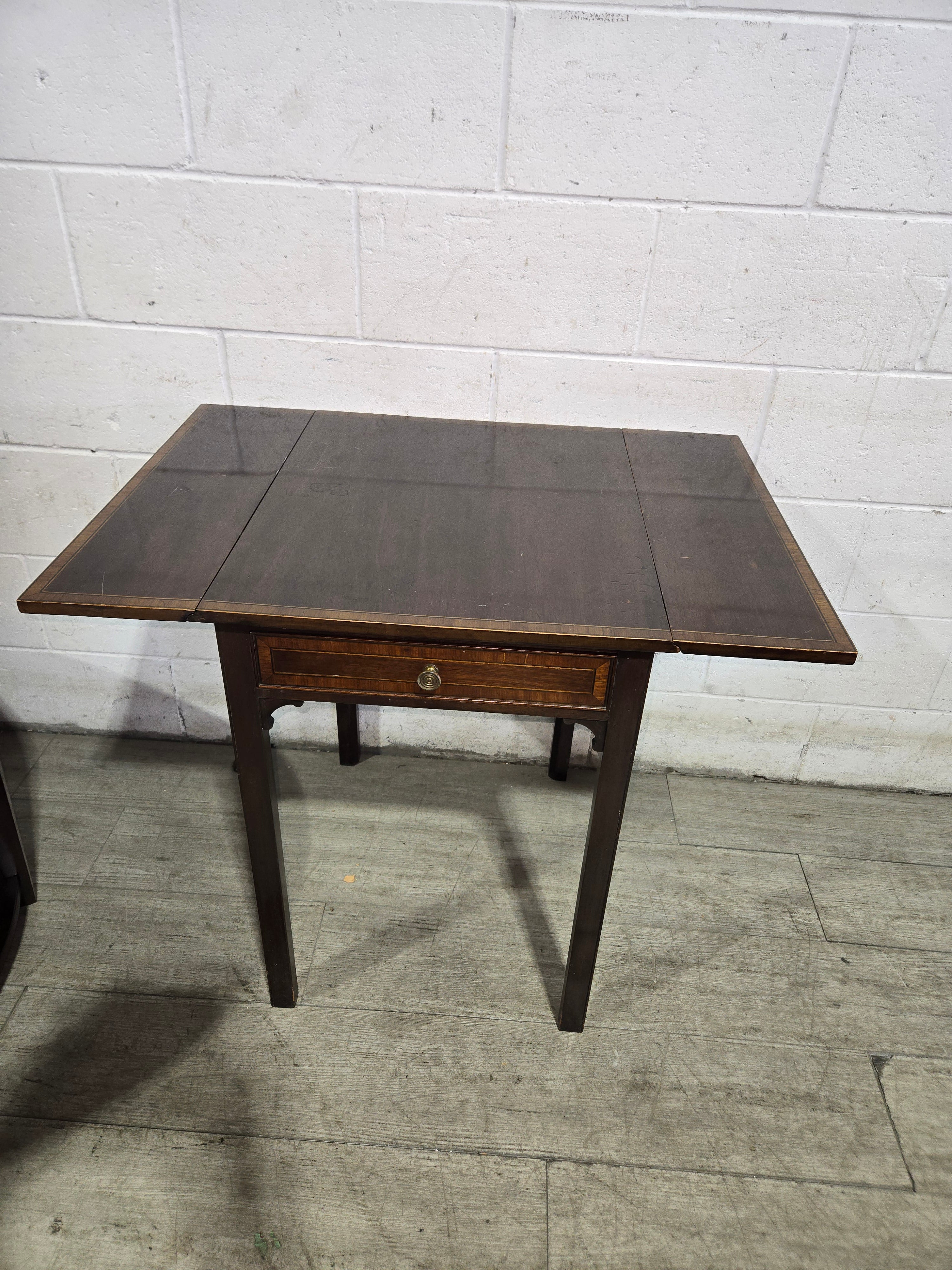 Drop-Leaf Single Drawer Table – Habitat ReStore GTA